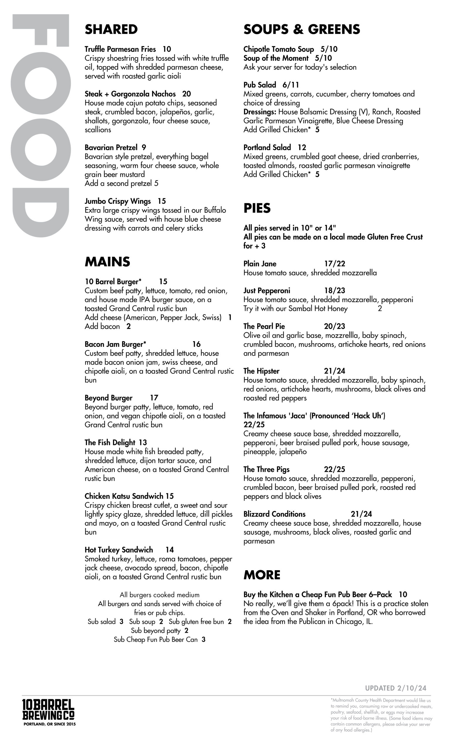 Portland, OR – 10 Barrel Brewing Co.